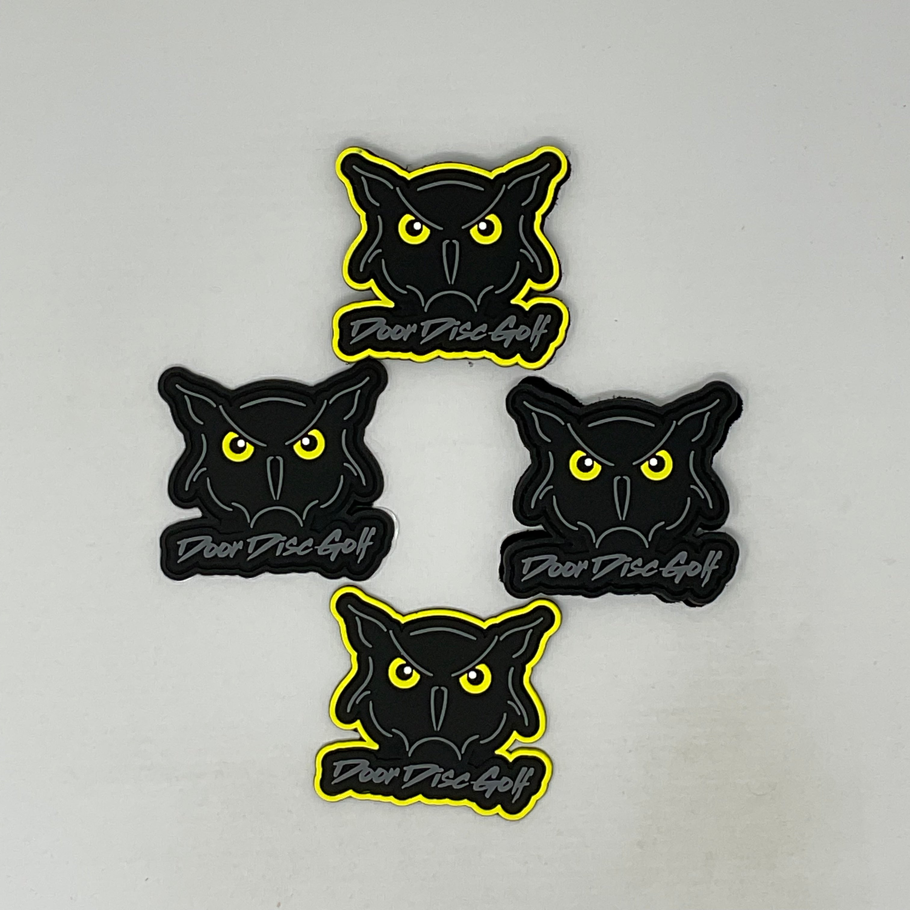 Owl Logo Patch – Door Disc Golf LLC